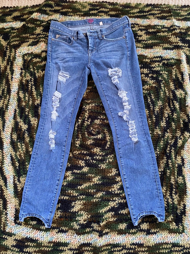 vintage bebe jeans, Women's Fashion, Bottoms, Jeans on Carousell