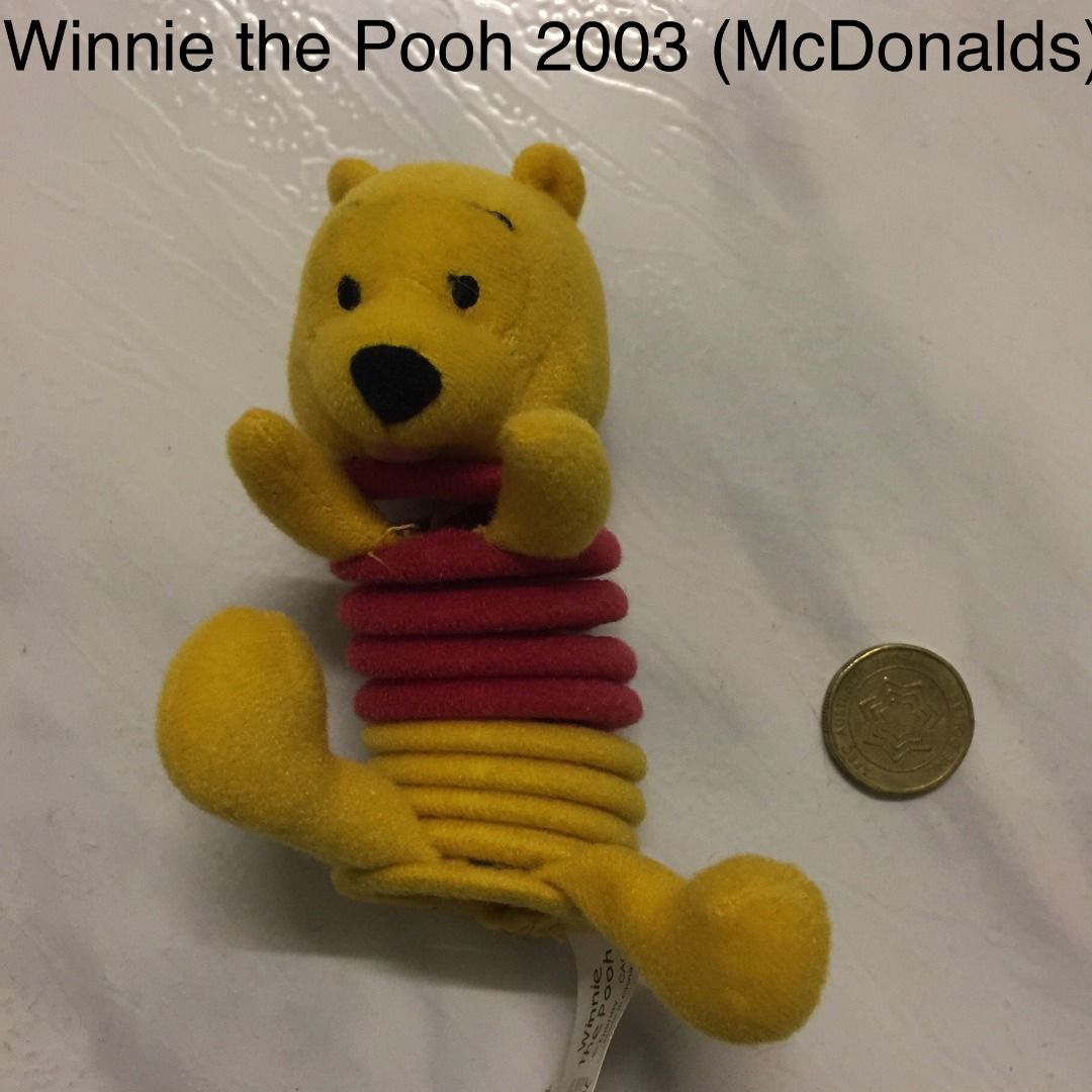 Vintage Mcdonalds Winnie the Pooh springy plush toy, Everything Else on ...