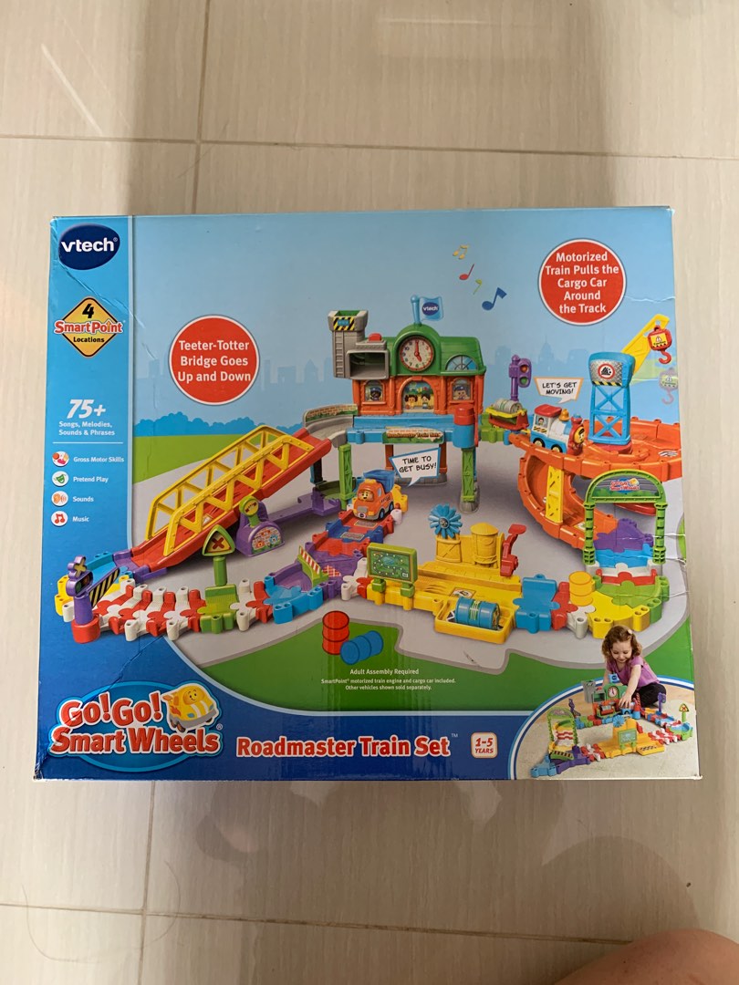 Vtech Roadmaster train set | Go go smart wheels | vtech track | V tech ...