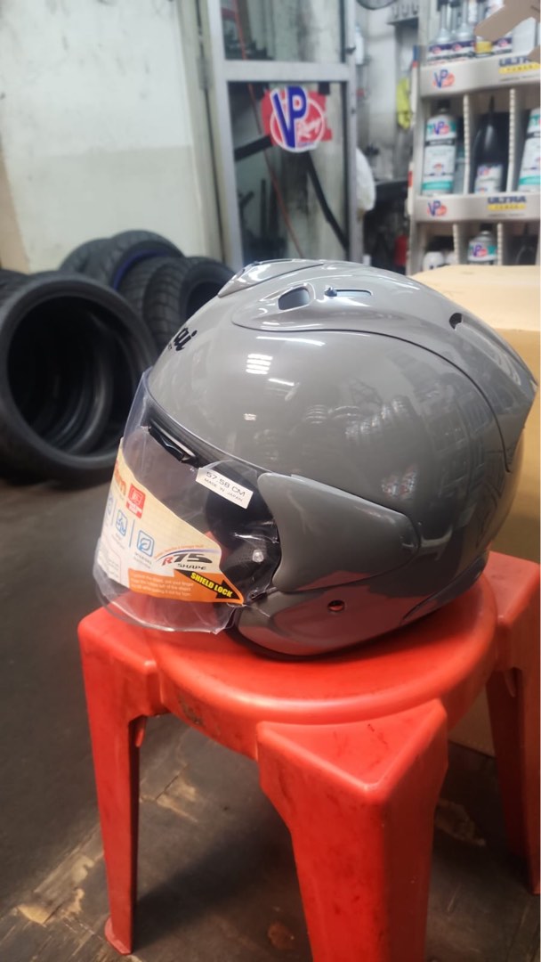 Vz nardo grey, Motorcycles, Motorcycle Apparel on Carousell