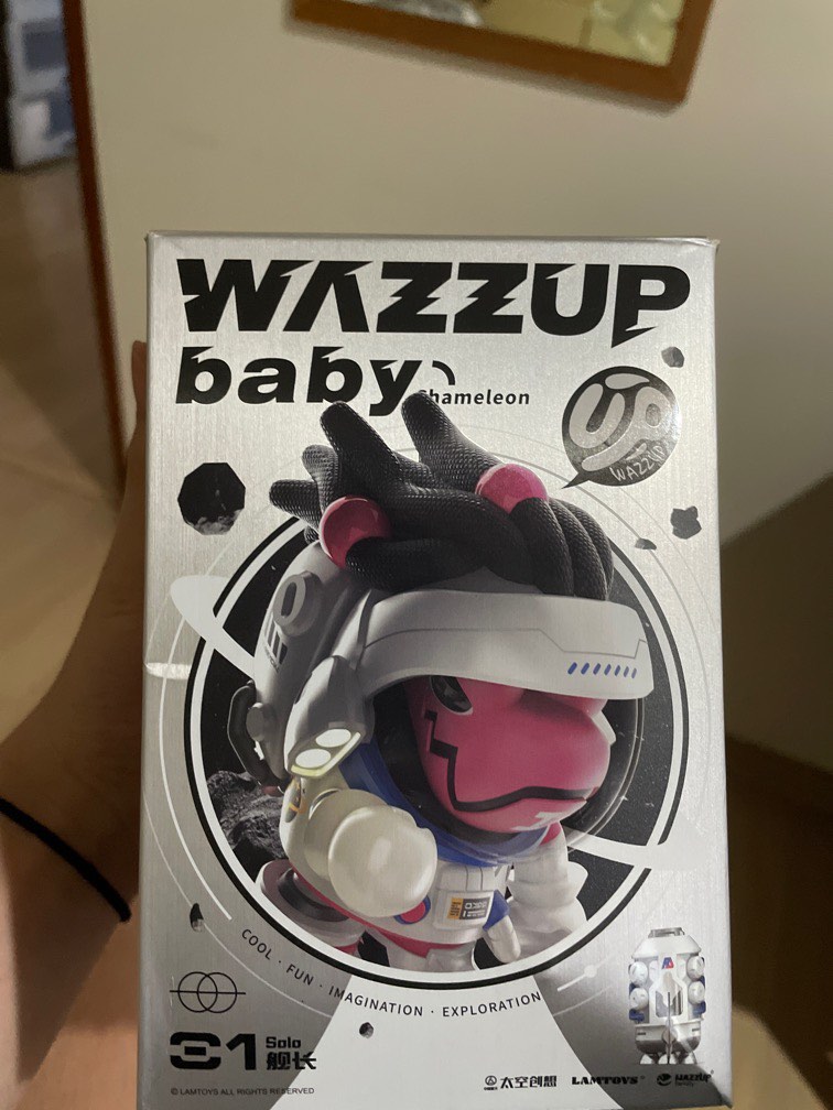 Wazzup baby chameleon popmart, Hobbies & Toys, Toys & Games on Carousell