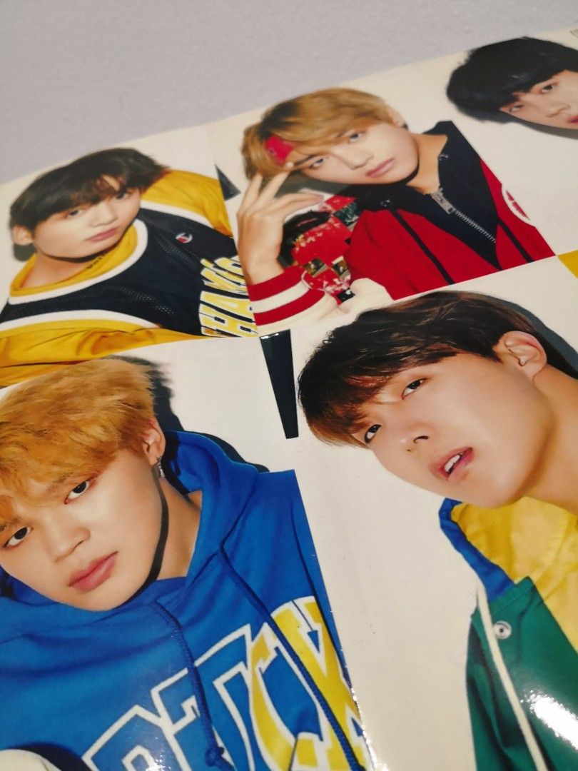 WTS Rare BTS Bangtan Boys Army Thick Glossy Poster 30cm x 42cm Colorful ...