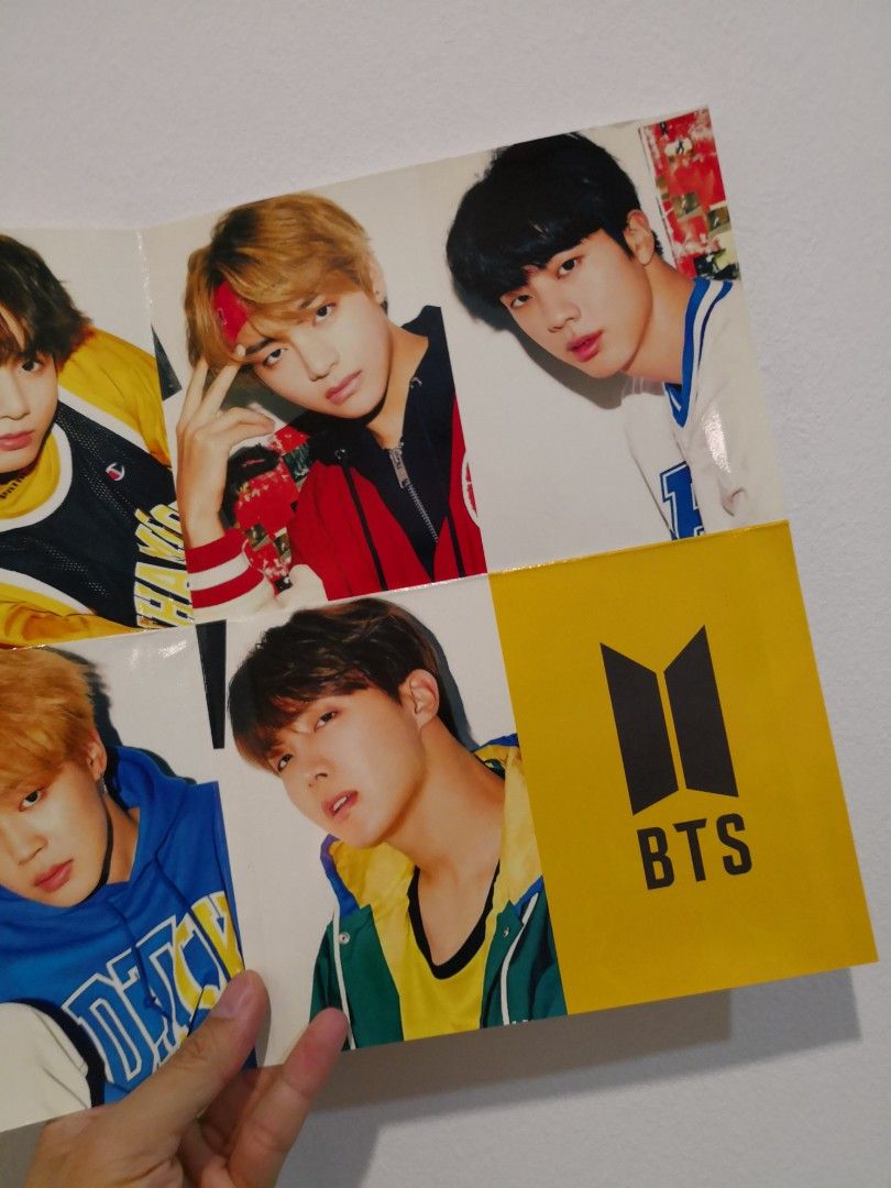 WTS Rare BTS Bangtan Boys Army Thick Glossy Poster 30cm x 42cm Colorful ...