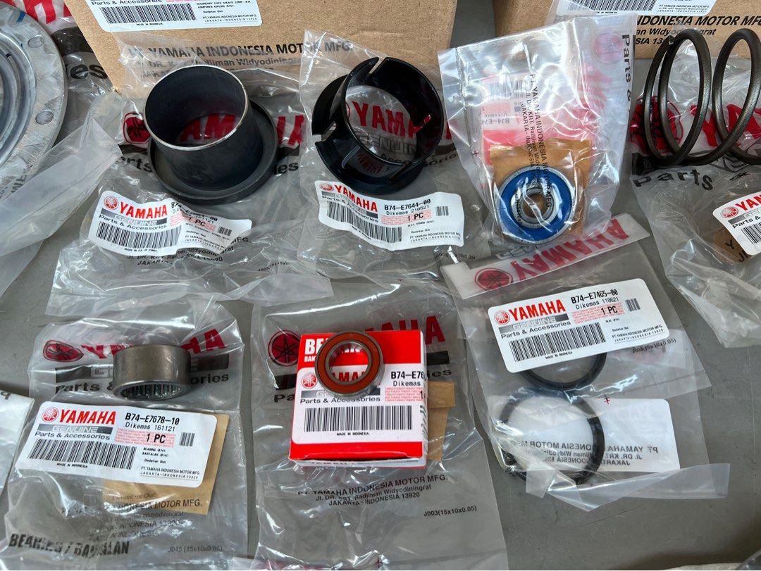 Xmax original Yamaha CVT SET, Motorcycles, Motorcycle Accessories on ...