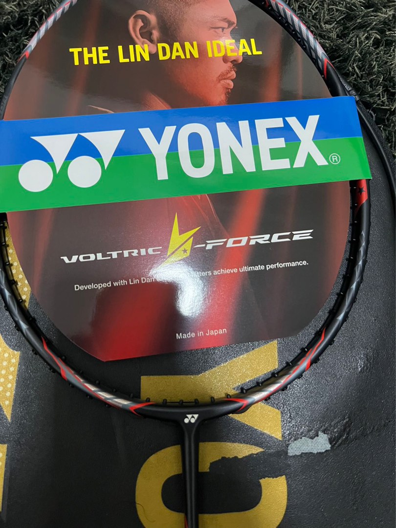 Yonex Lin dan limited edition Voltric LDF black Brand new Lin Dan racket ZF2 Z Force2, Sports ...