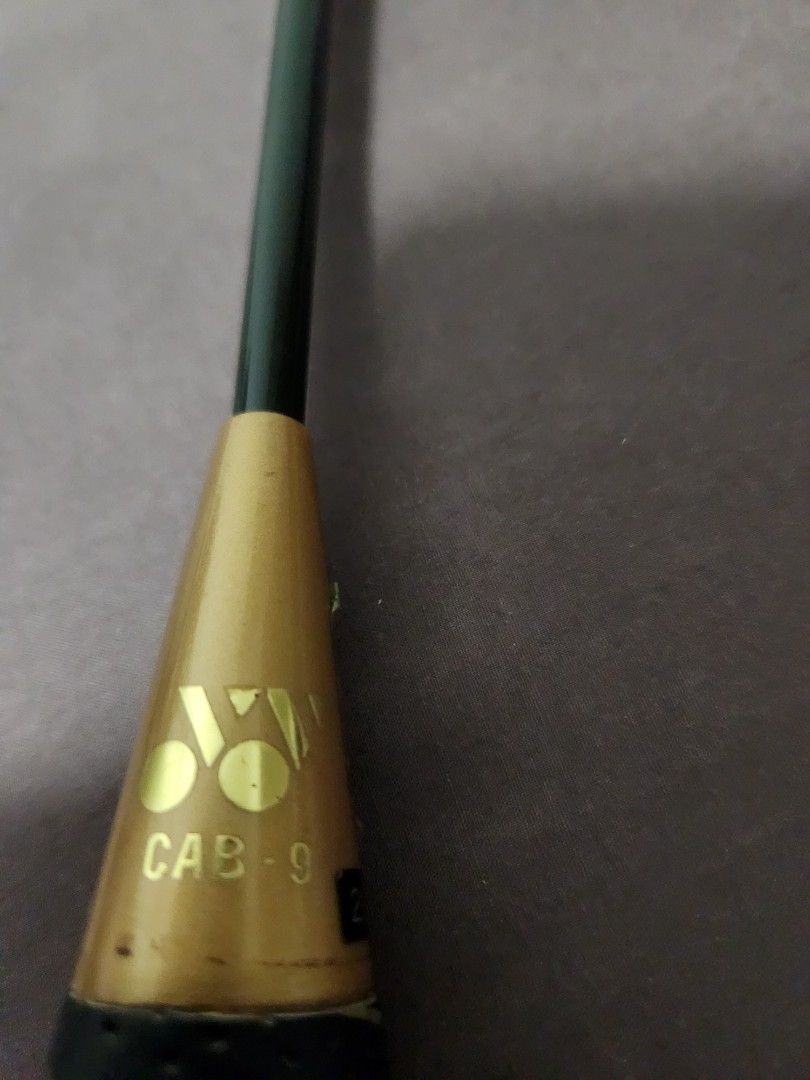 Yonex Carbonex 9 Gold, Sports Equipment, Sports & Games, Racket & Ball Sports on Carousell