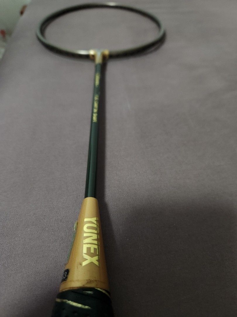 Yonex Carbonex 9 Gold, Sports Equipment, Sports & Games, Racket & Ball Sports on Carousell