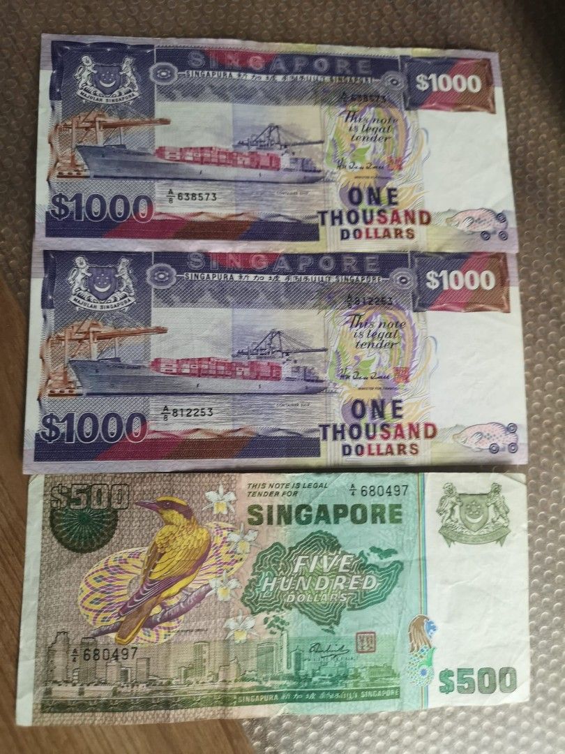 $1000 Ship Note and $500 Series, Hobbies & Toys, Memorabilia ...