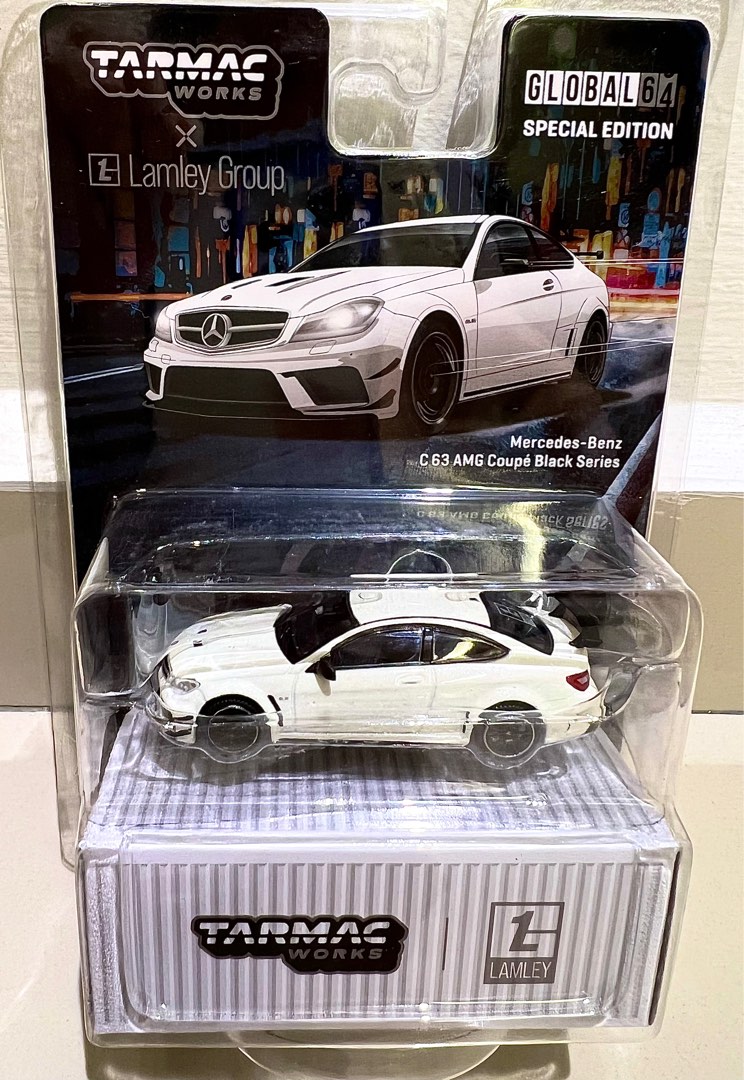 1/64 Tarmac x Lamley C63 AMG Black Series, Hobbies & Toys, Toys & Games ...