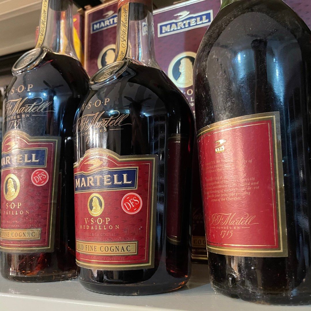 1L Martell VSOP Cognac Medallion Blend slightly dry 1000ml, Food ...