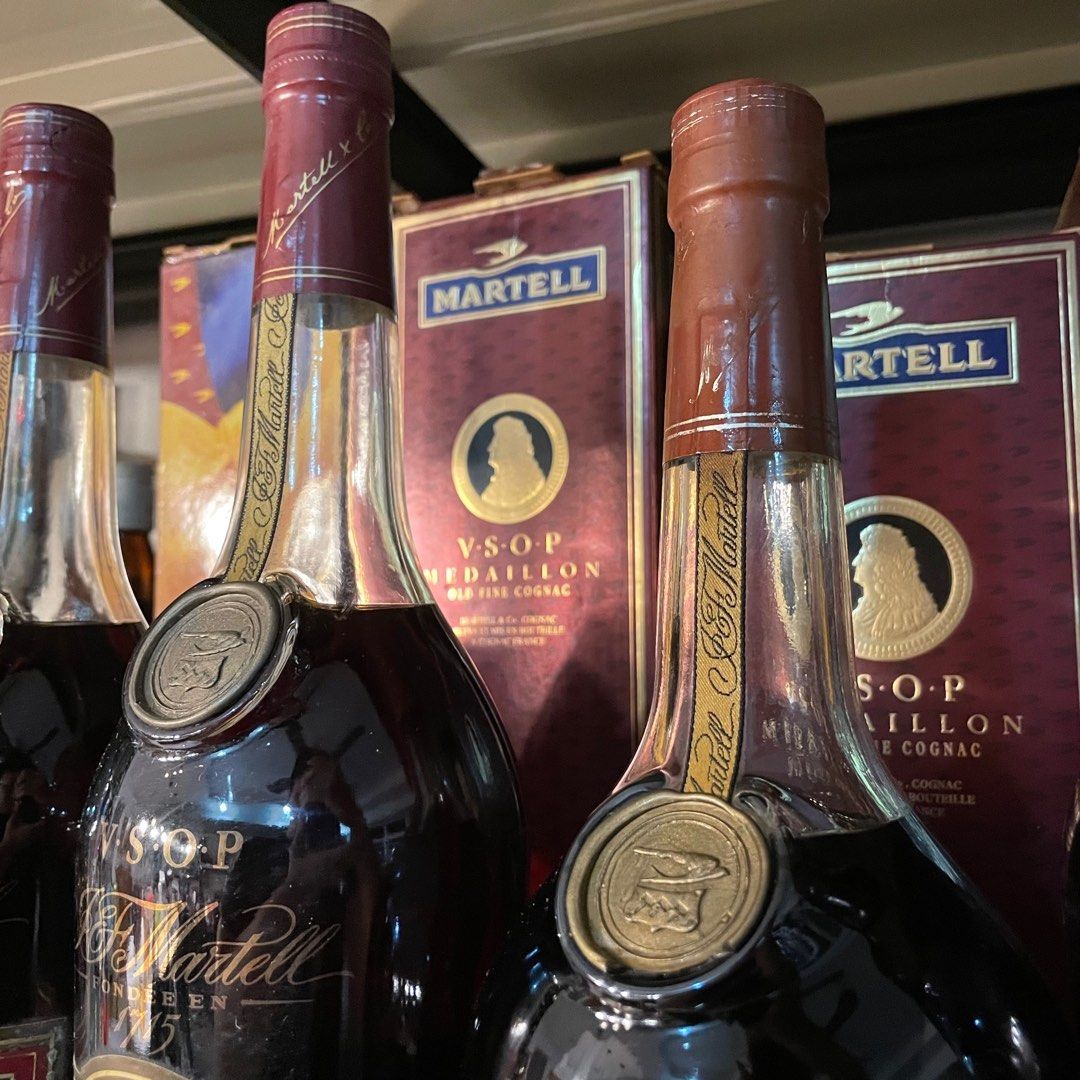 1L Martell VSOP Cognac Medallion Blend slightly dry 1000ml, Food ...
