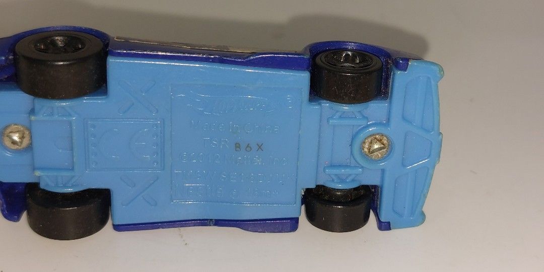 2012 Mattel Hotwheels Collectible Blue Plastic Toy Race Car Vehicle ...