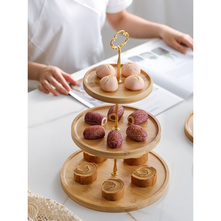 3 Tier Dessert Display Stand-Pastry, Furniture & Home Living ...