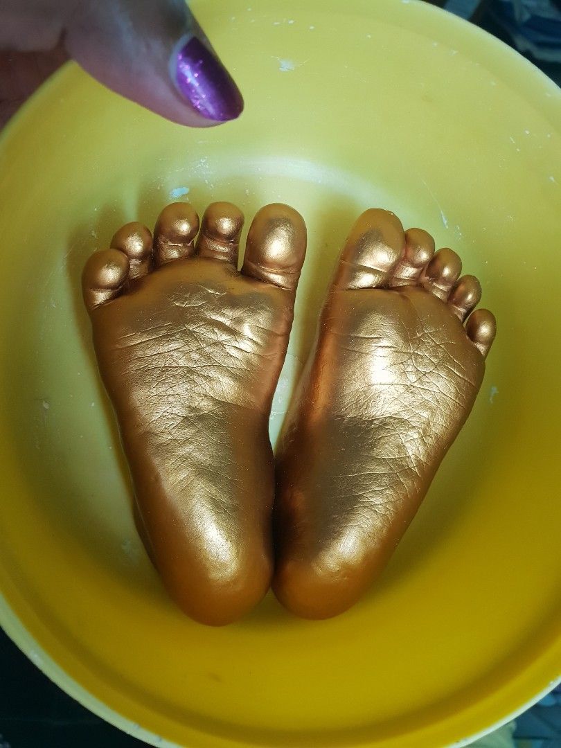 3D BABY HAND AND FOOT CASTING, Everything Else on Carousell