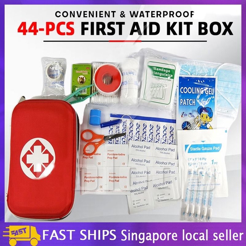 44 PCS First Aid Kit Set Emergency Kit Medical Kit Medical Supplies For ...