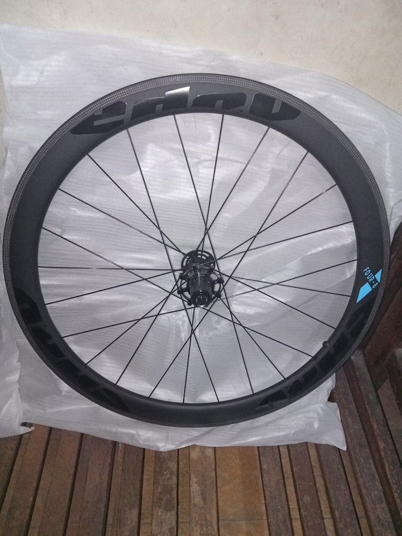 50 mm deep carbon fiber road bicycle rim set, Sports Equipment ...