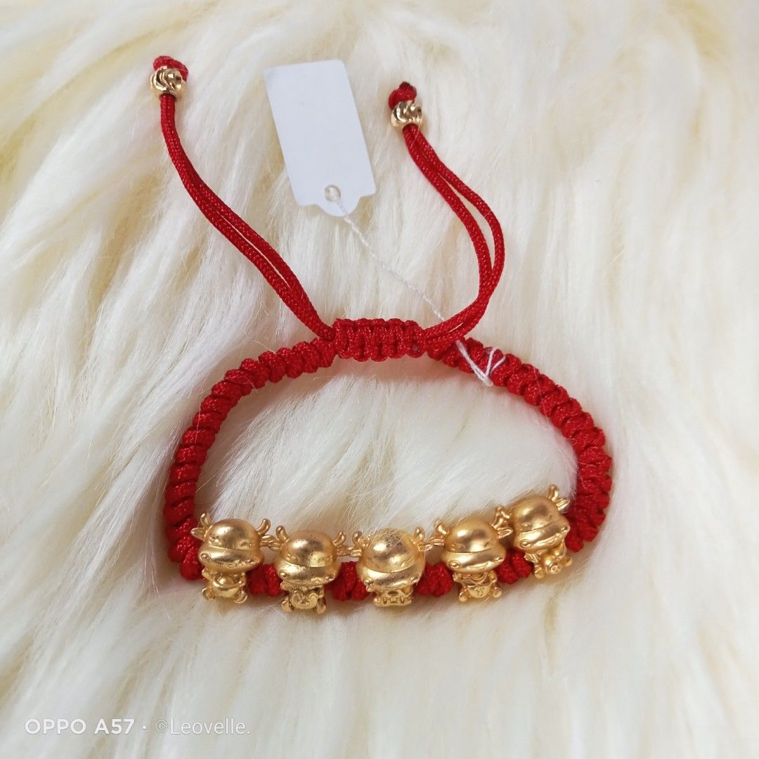 SALE‼️5 OX IN RED STRING, Women's Fashion, Watches & Accessories, Other ...