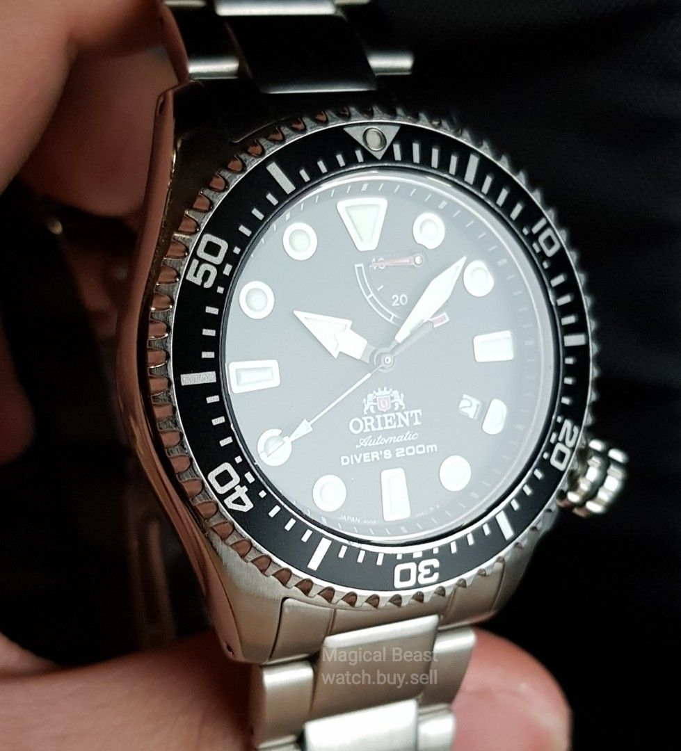 [ Discontinued ] Orient Triton Power Reserve Automatic Diver's 200m ...