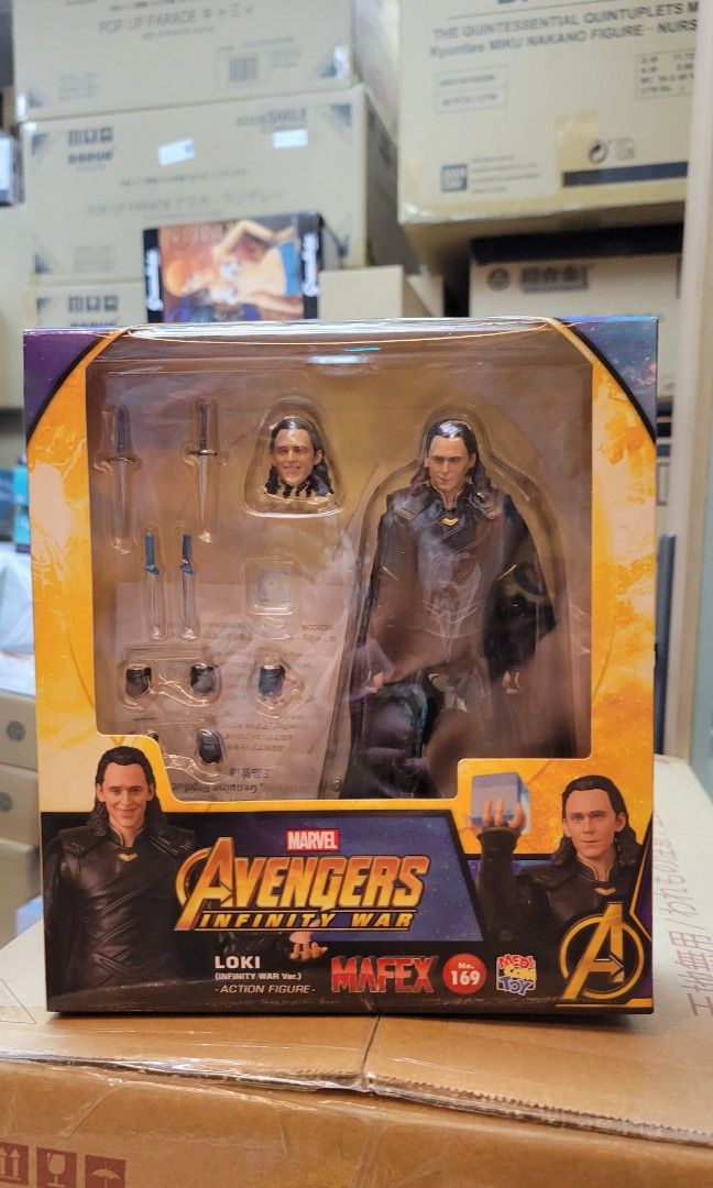日版 Mafex Loki 洛基 (Infinity War Ver.), 興趣及遊戲, 玩具 & 遊戲類 - Carousell