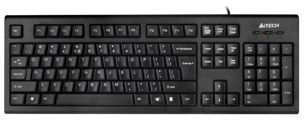 A4TECH KRS85 KEYBOARD ONLY, Computers & Tech, Parts & Accessories, Computer Keyboard on Carousell