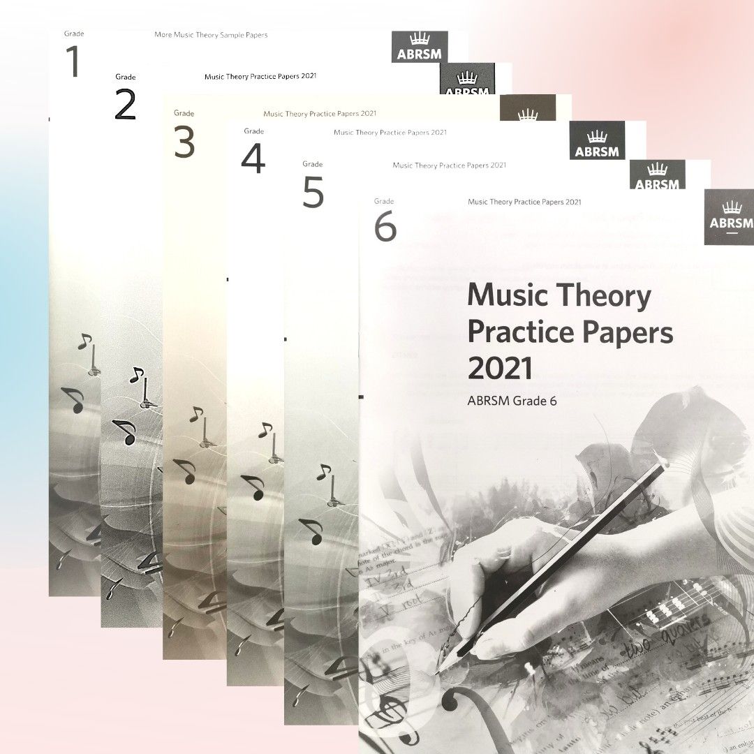 ABRSM Music Theory Practice Papers and Model Answers 2021 Grade 1 2 3 4 5 6, Hobbies & Toys ...