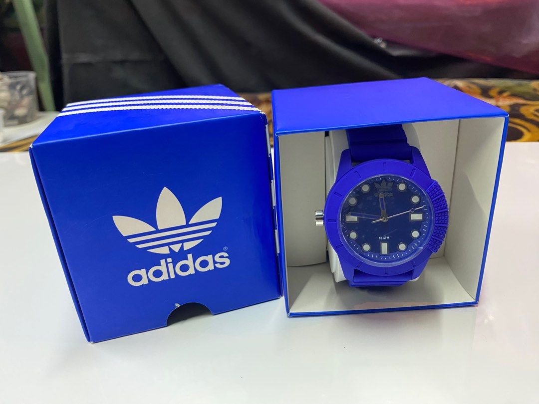 Adidas watch blue store