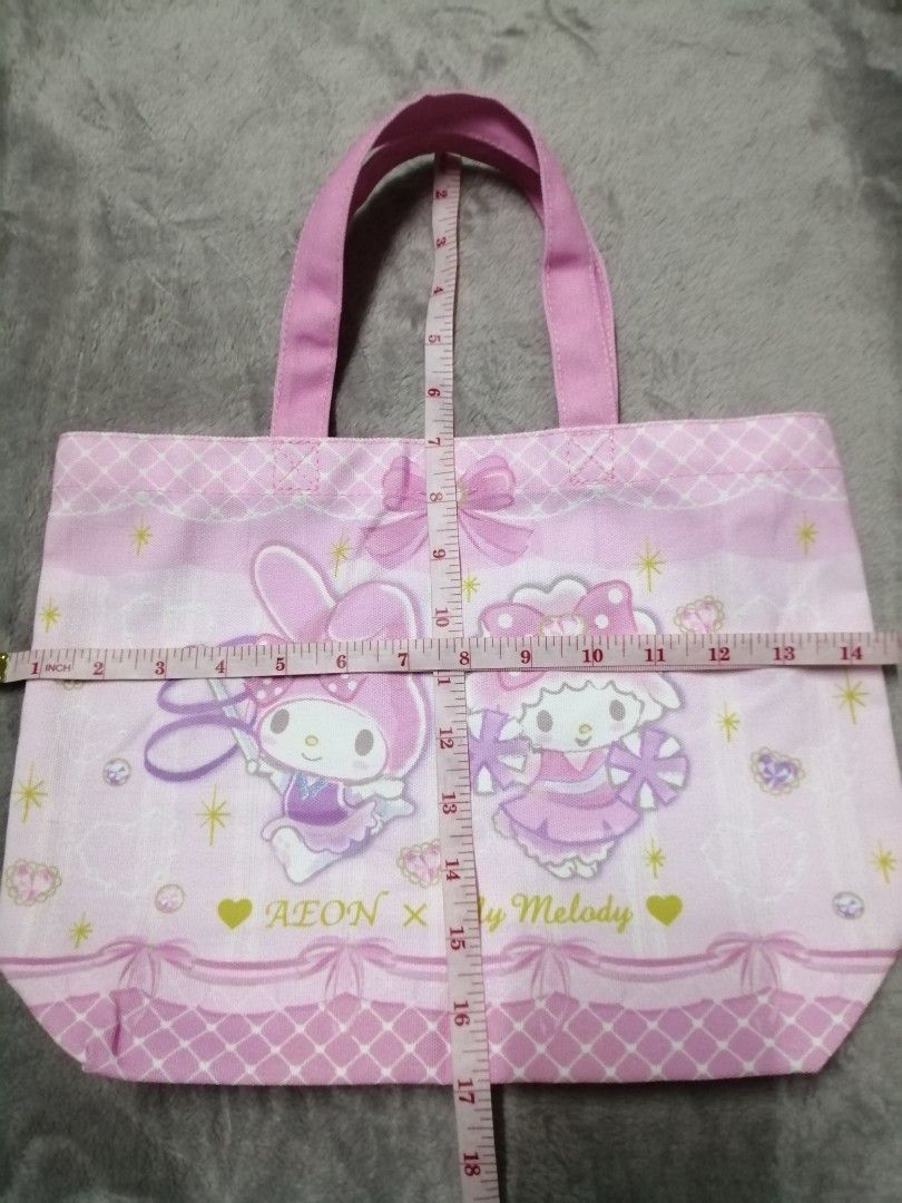 AEON x MY MELODY TOTE BAG on Carousell