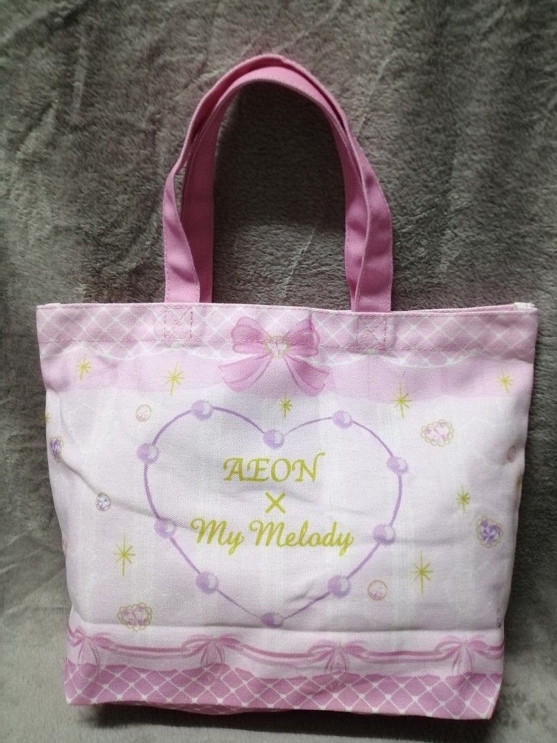 AEON x MY MELODY TOTE BAG on Carousell