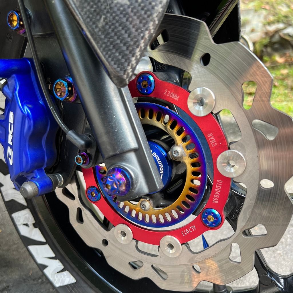 Aerox /Nmax Titanium Blue /Gold/ Silver Front Axle/Shaft High Quality ...