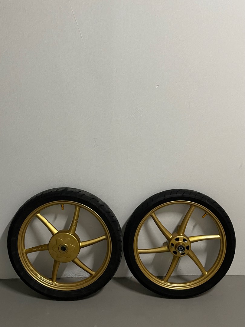Aerox Rims, Motorcycles, Motorcycle Accessories on Carousell