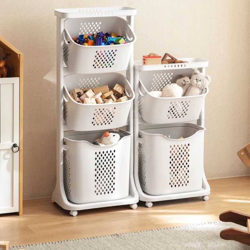 AME Storage Basket-2 Layers, Furniture & Home Living, Home Improvement ...
