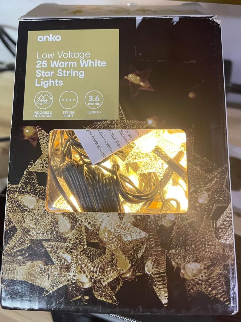 Anko Low Voltage 25 Star String Lights, Tickets & Vouchers, Flights ...