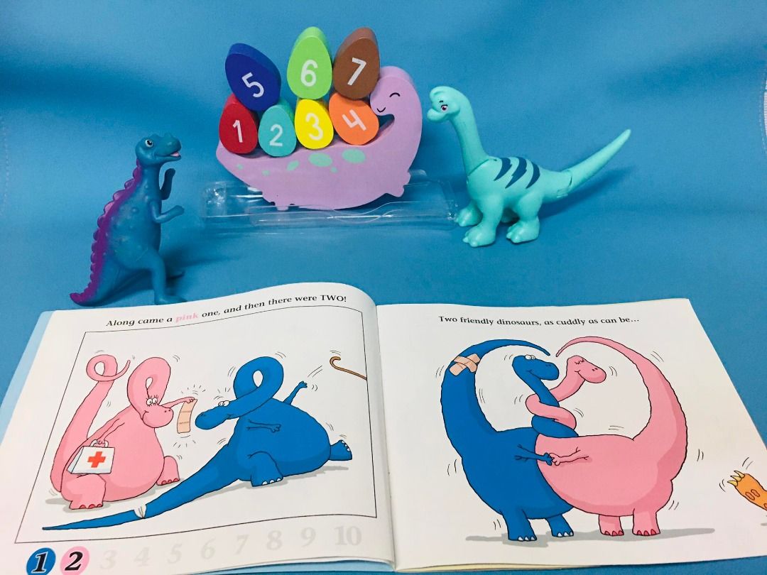 Ankyo Stack and Balance Wooden Dinosaur Egg Toys Bundle on Carousell