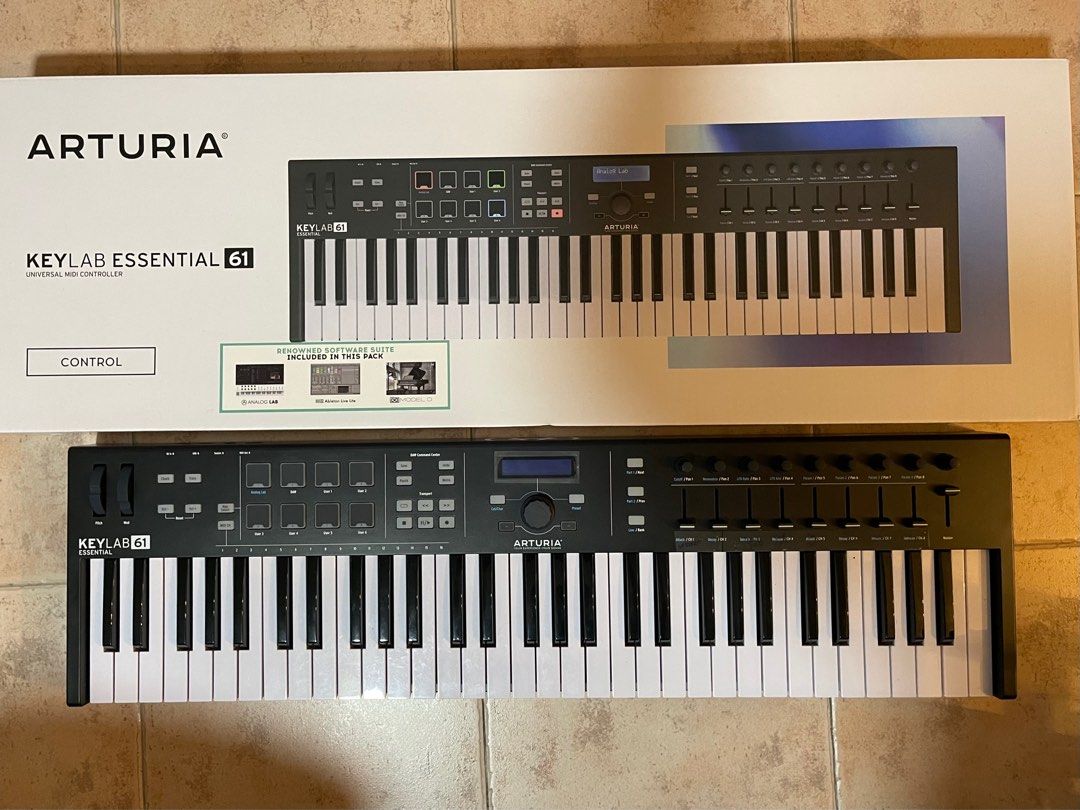 Arturia Keylab Essential 61 Mk 2, Hobbies & Toys, Music & Media ...