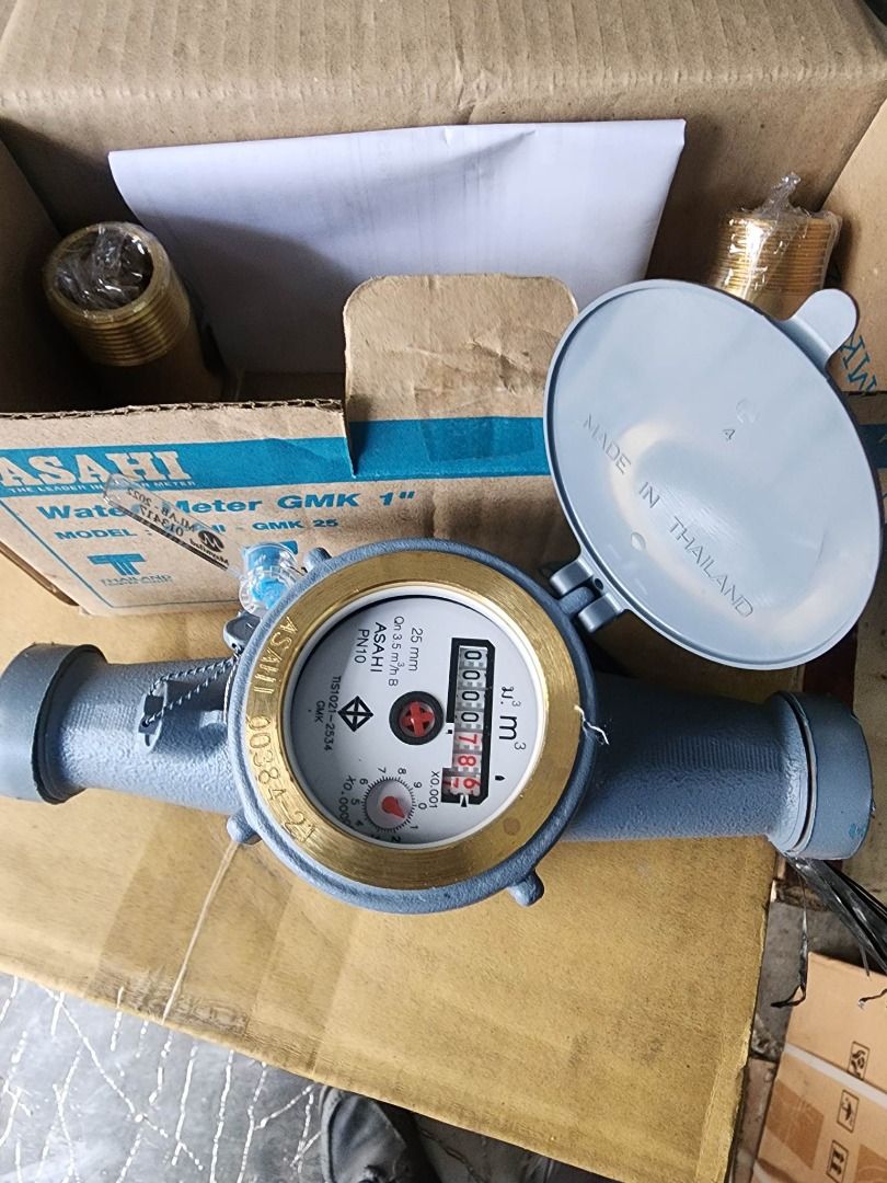 Asahi Water Meter, Commercial & Industrial, Construction Tools ...