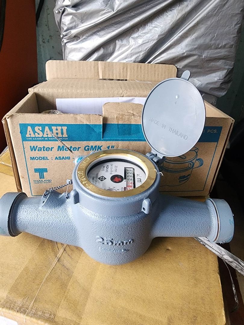 Asahi Water Meter, Commercial & Industrial, Construction Tools & Equipment on Carousell