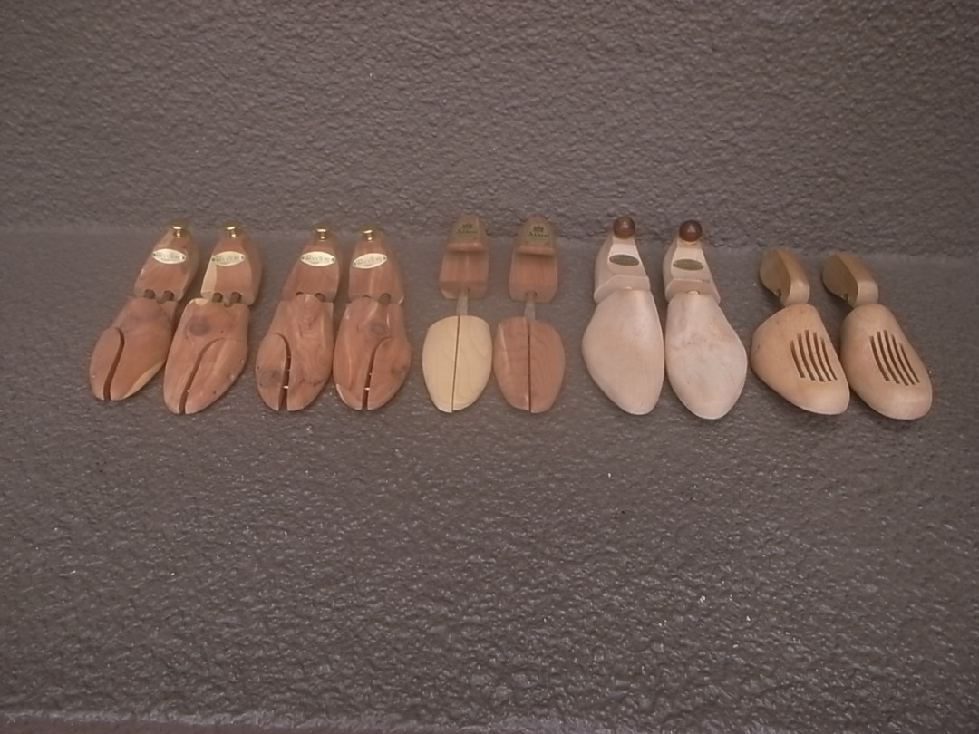 Assorted Imported Cedarwood Shoe Trees, Men's Fashion, Footwear, Shoe ...