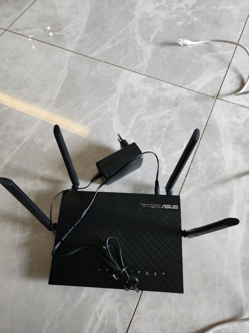 Asus AC 1200 Router, Computers & Tech, Parts & Accessories, Networking ...
