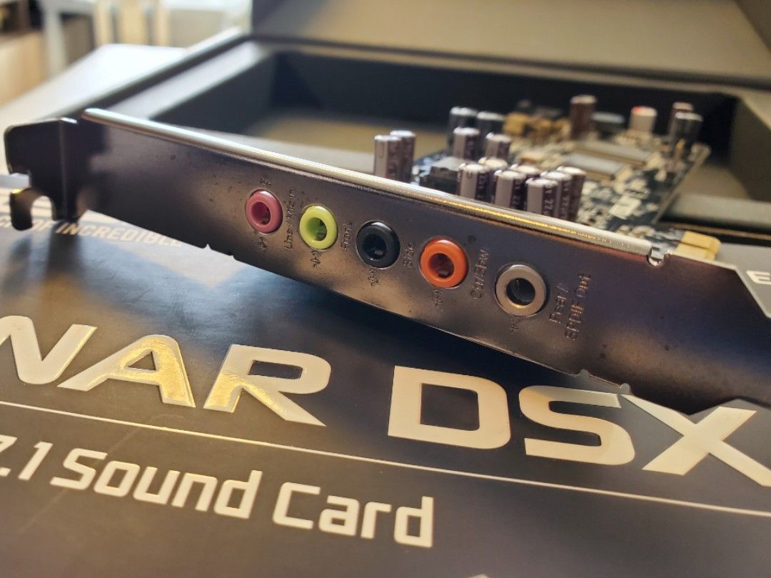 Asus Xonar DSX 7.1 PCI-e Sound Card, 電腦＆科技, 電腦周邊及配件, 電腦周邊產品 - Carousell