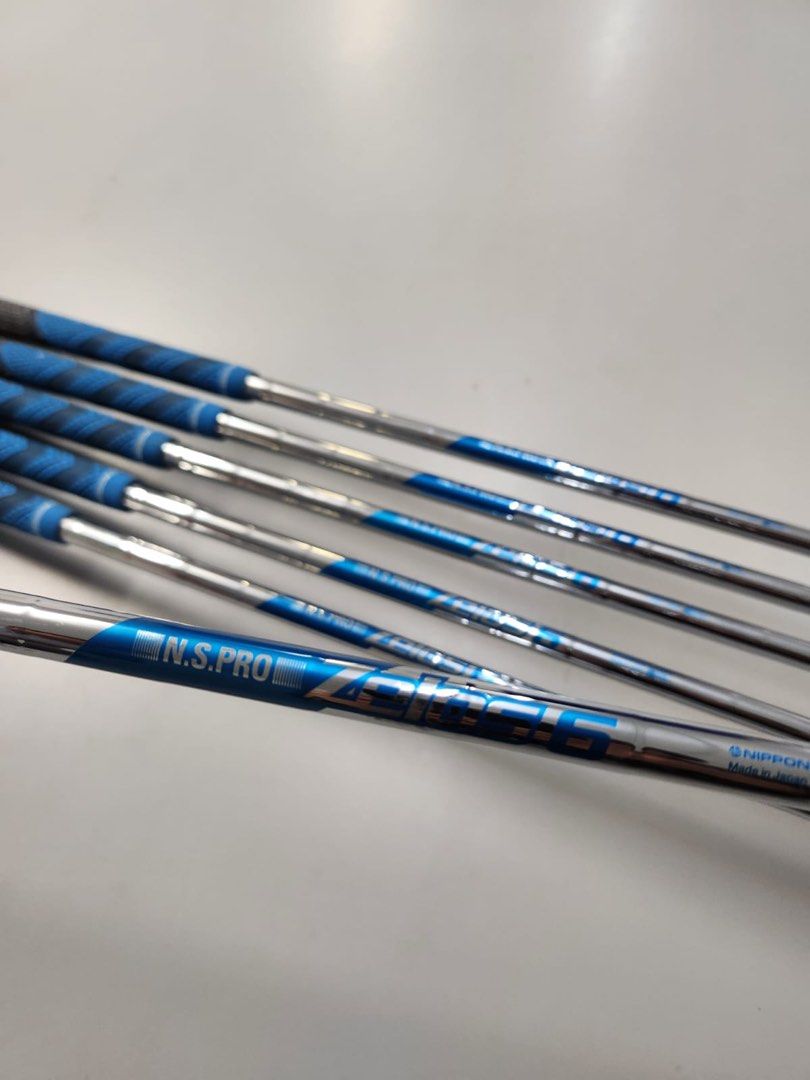 Authentic Honma Beres MG801 Forged. NS Pro Zelos 6 series regular flex steel shaft. New multi ...