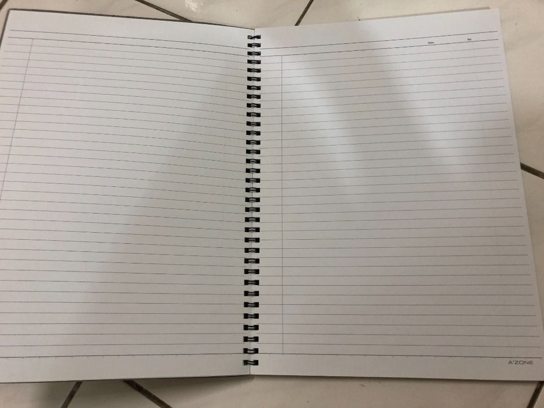 A'zone Design Ring Note Book (A4 size), Hobbies & Toys, Stationery ...