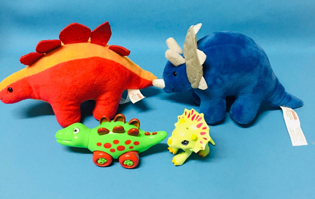 Baby Gund Dinosaur Plushie Bundle with Dino Toys, Hobbies & Toys, Toys ...