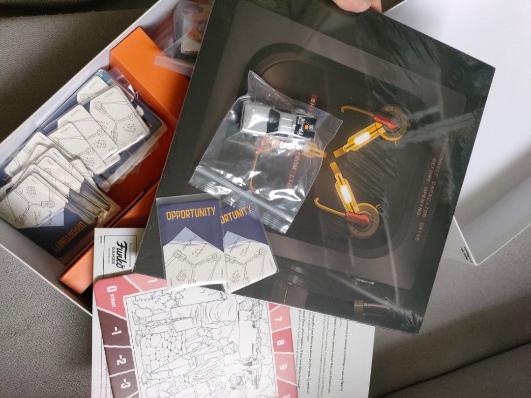 Back to the future: Back in time (Boardgame), Hobbies & Toys, Toys ...