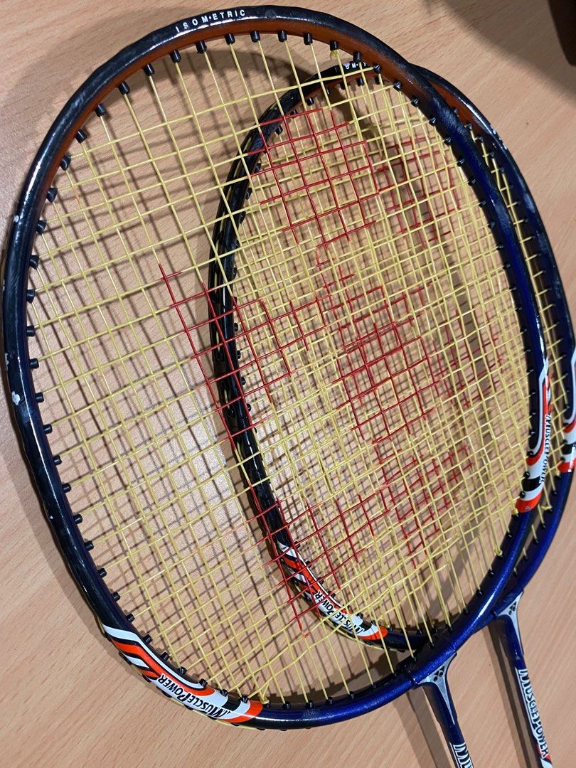 Badminton Racket - Yonex Muscle Power 3, Sports Equipment, Sports ...