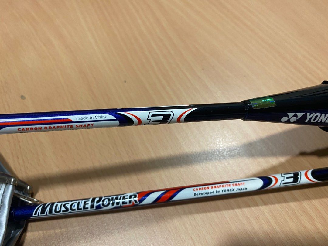 Badminton Racket - Yonex Muscle Power 3, Sports Equipment, Sports ...