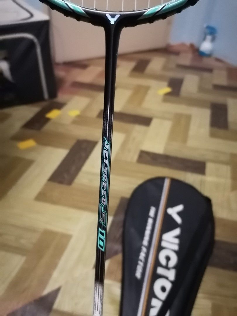 Badminton Racket victor jetspeed s10, Sports Equipment, Sports & Games ...