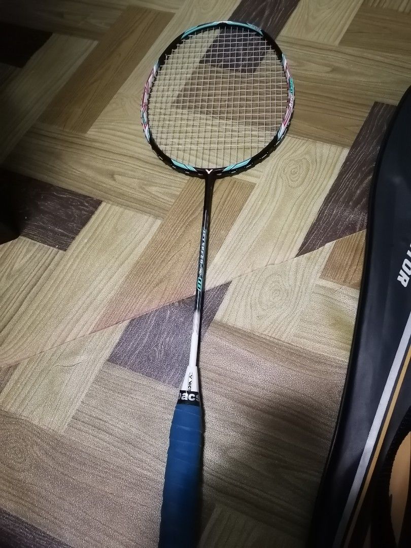 Badminton Racket victor jetspeed s10, Sports Equipment, Sports & Games ...