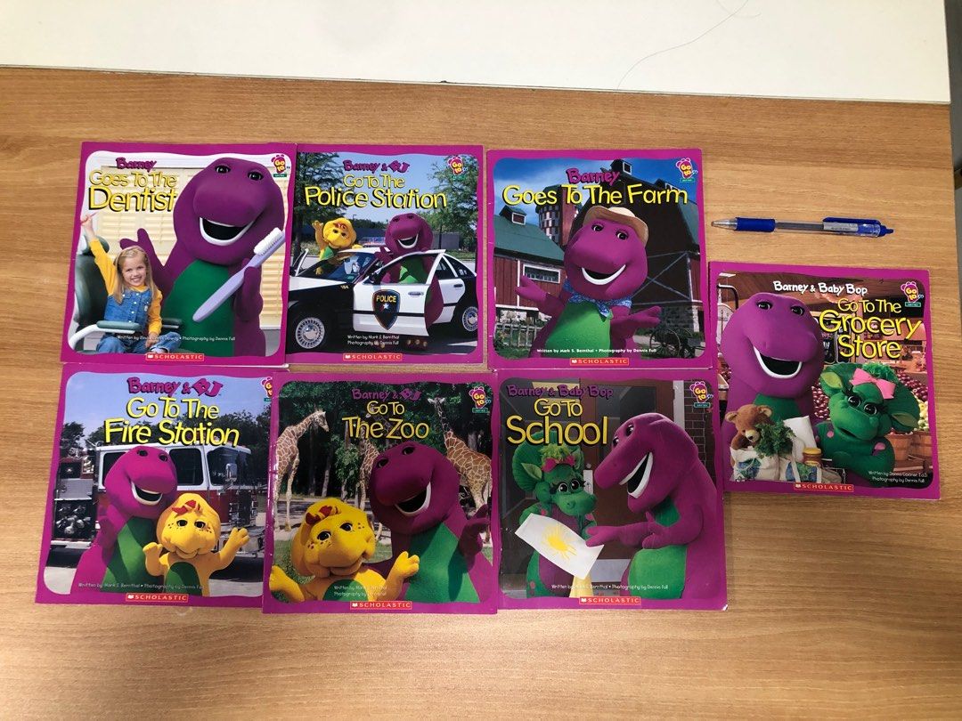 Barney books, Hobbies & Toys, Books & Magazines, Children's Books on ...