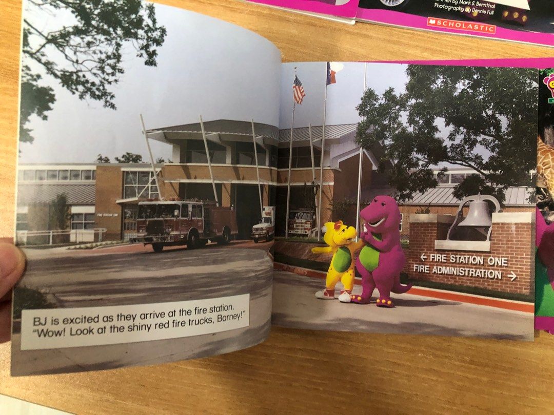 Barney books, Hobbies & Toys, Books & Magazines, Children's Books on ...