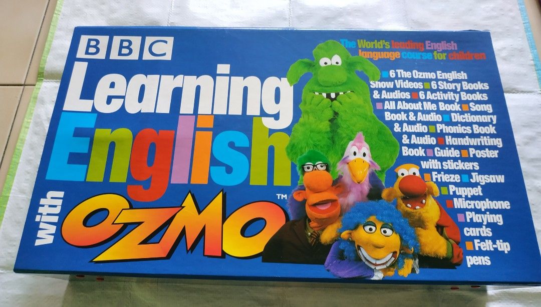 BBC learning English with OZMO, 書籍、休閒與玩具, 書本及雜誌, 童書、著色互動書在旋轉拍賣